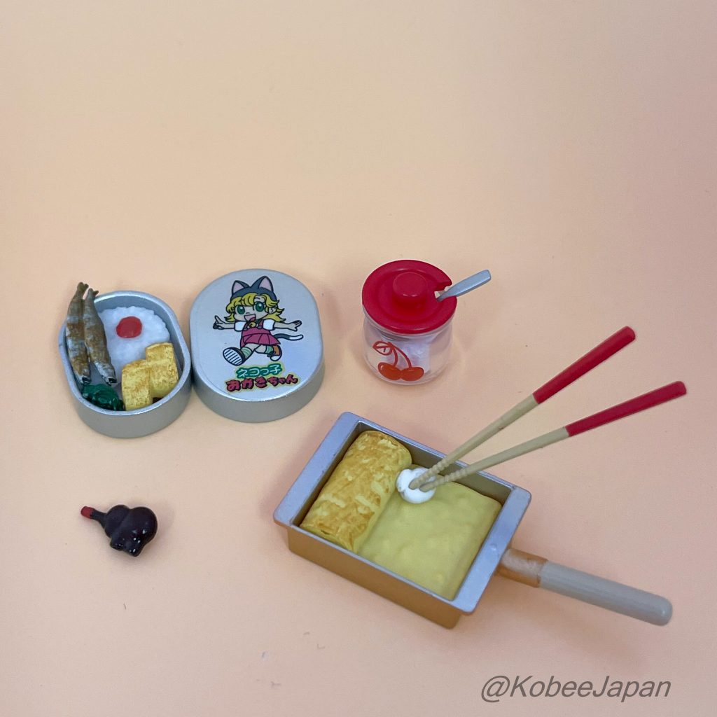 Re-ment HOME-COOKED MEALS 4 ROLLED OMELETS Japan Re-ment