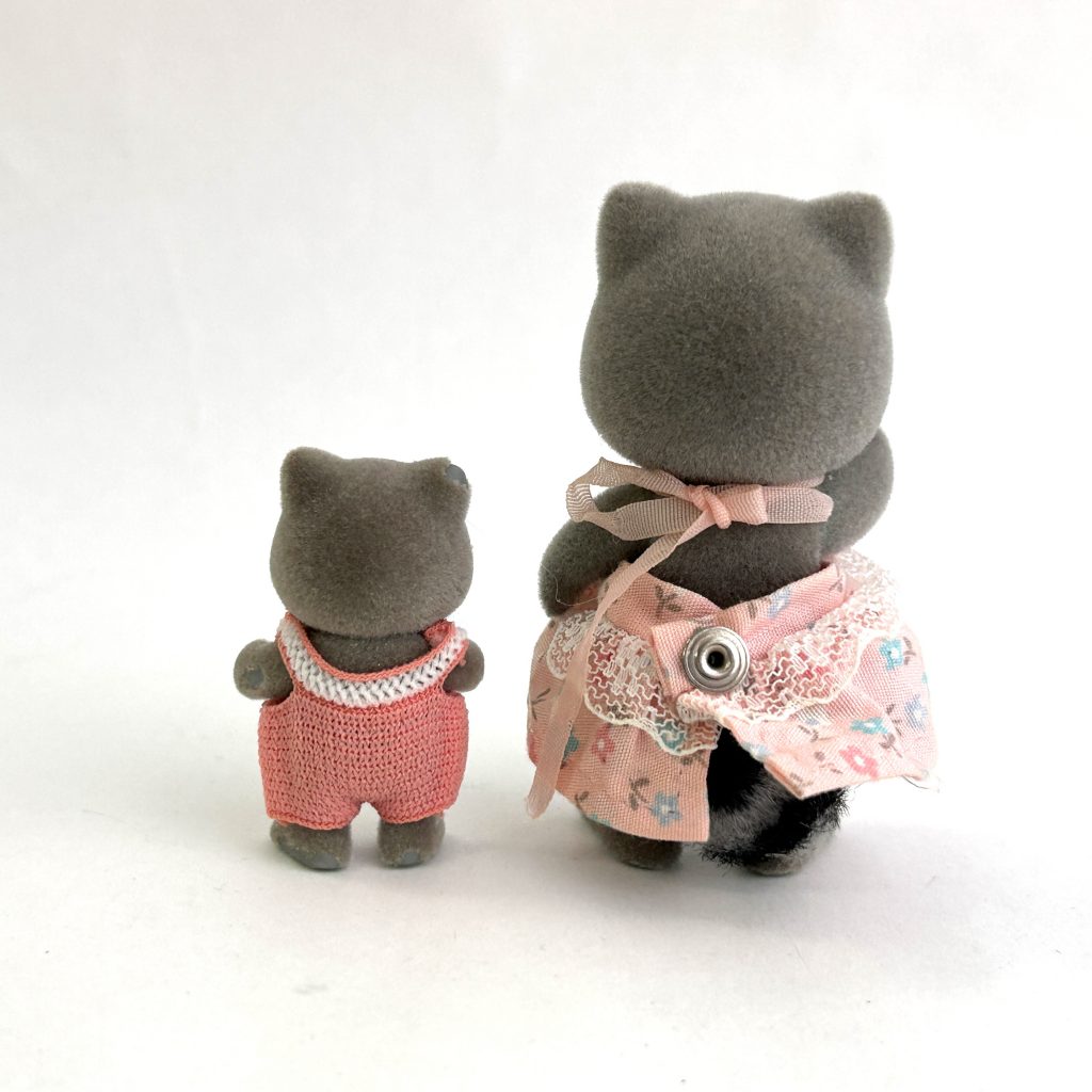 [Used] Vintage Babblebrock Raccoon Girl Baby Sylvanian Families Calico ...