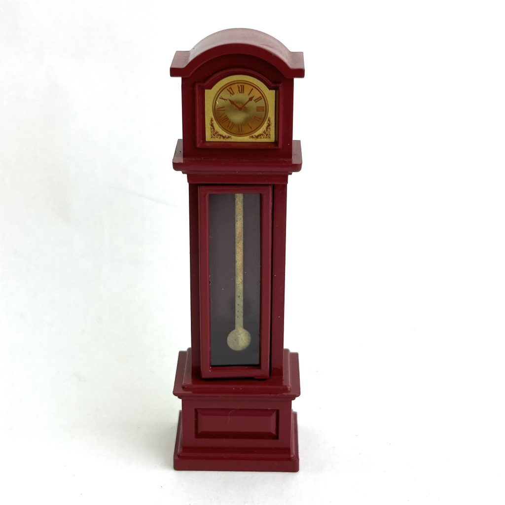 [used] Vintage Wall Clock 1985 KA-21 Sylvanian Families Calico Critter