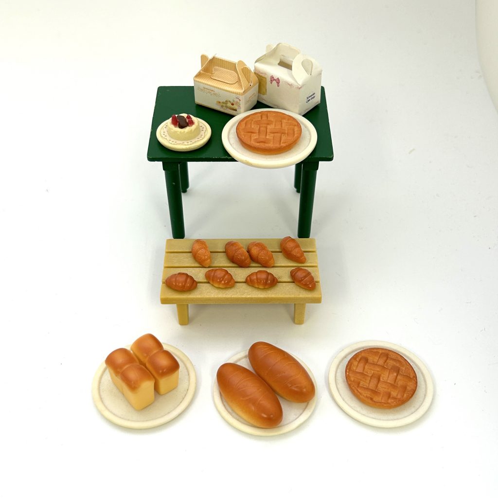 [Used] BREAD SET Epoch Japan Sylvanian Families Calico Critters