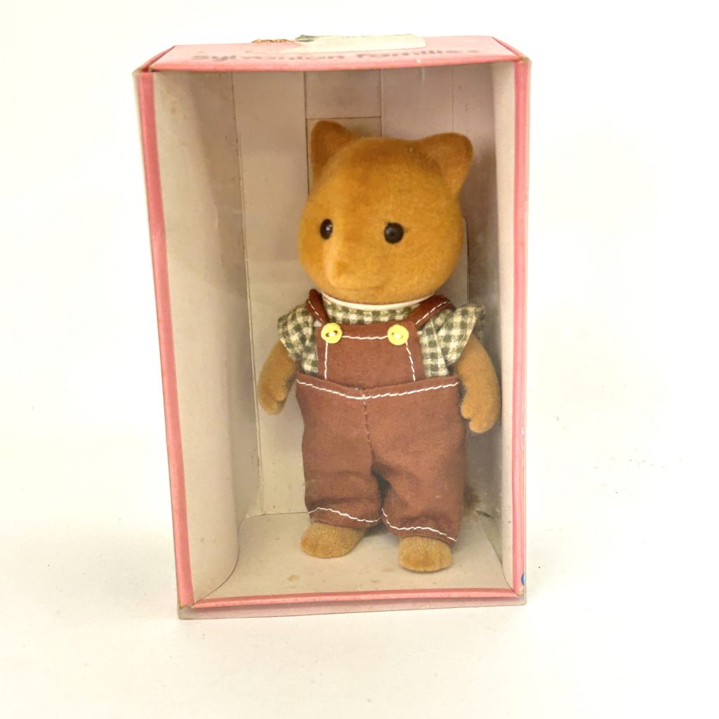 [Used] Vintage FOX FATHER Epoch Japan Sylvanian Families Calico Critters