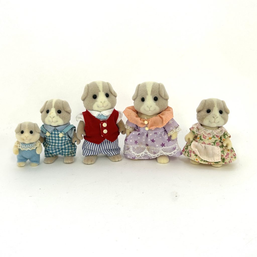 [Used] GUINEA PIG FAMILY Epoch Japan Sylvanian Families Calico Critters